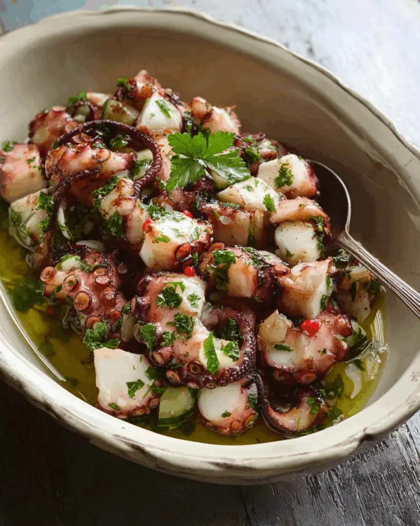 Marinated Octopus – Insalata di Polpo