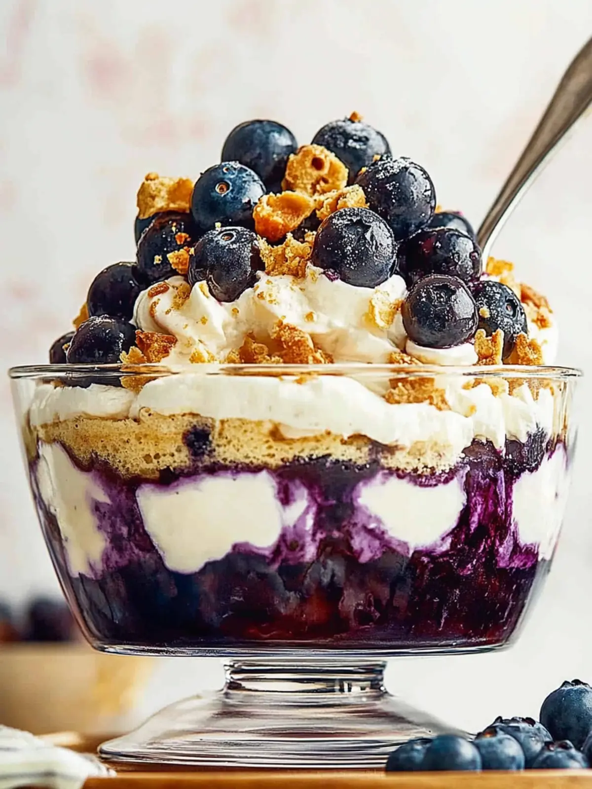 Irresistible Blueberry Tiramisu Trifle That Wows Every Time