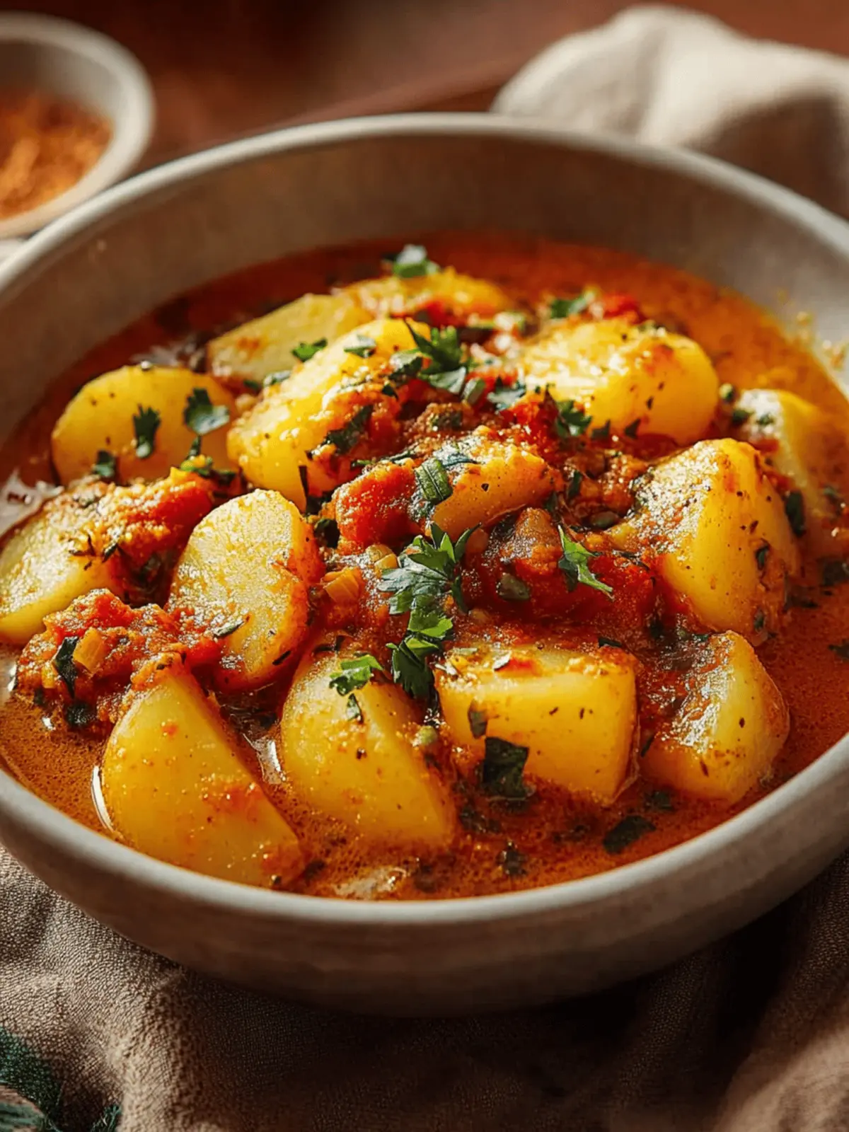 Ultimate Homestyle Potato Curry: Deliciously Comforting Dish