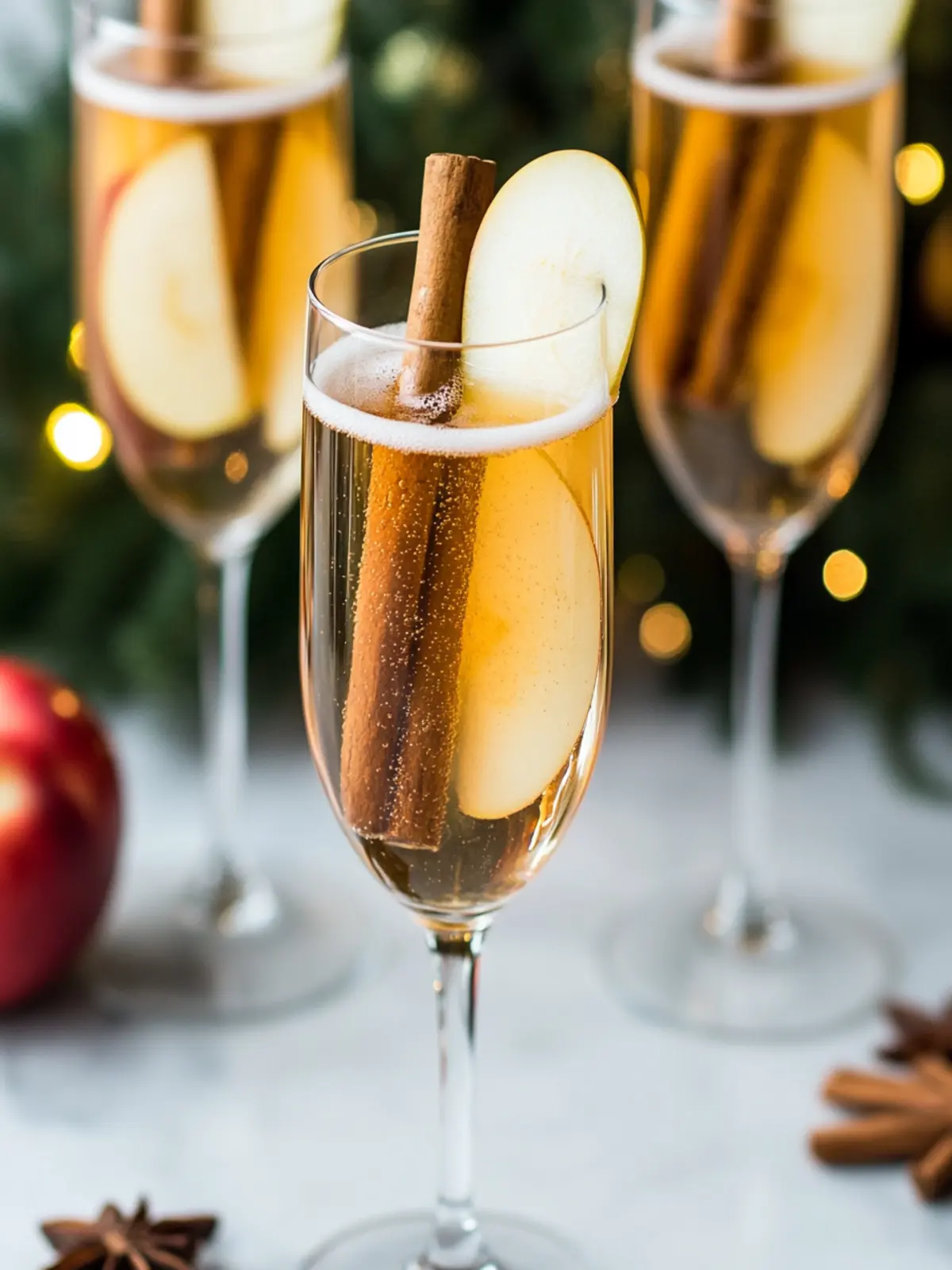 Irresistible Apple Cider Champagne Cocktail for Cozy Gatherings