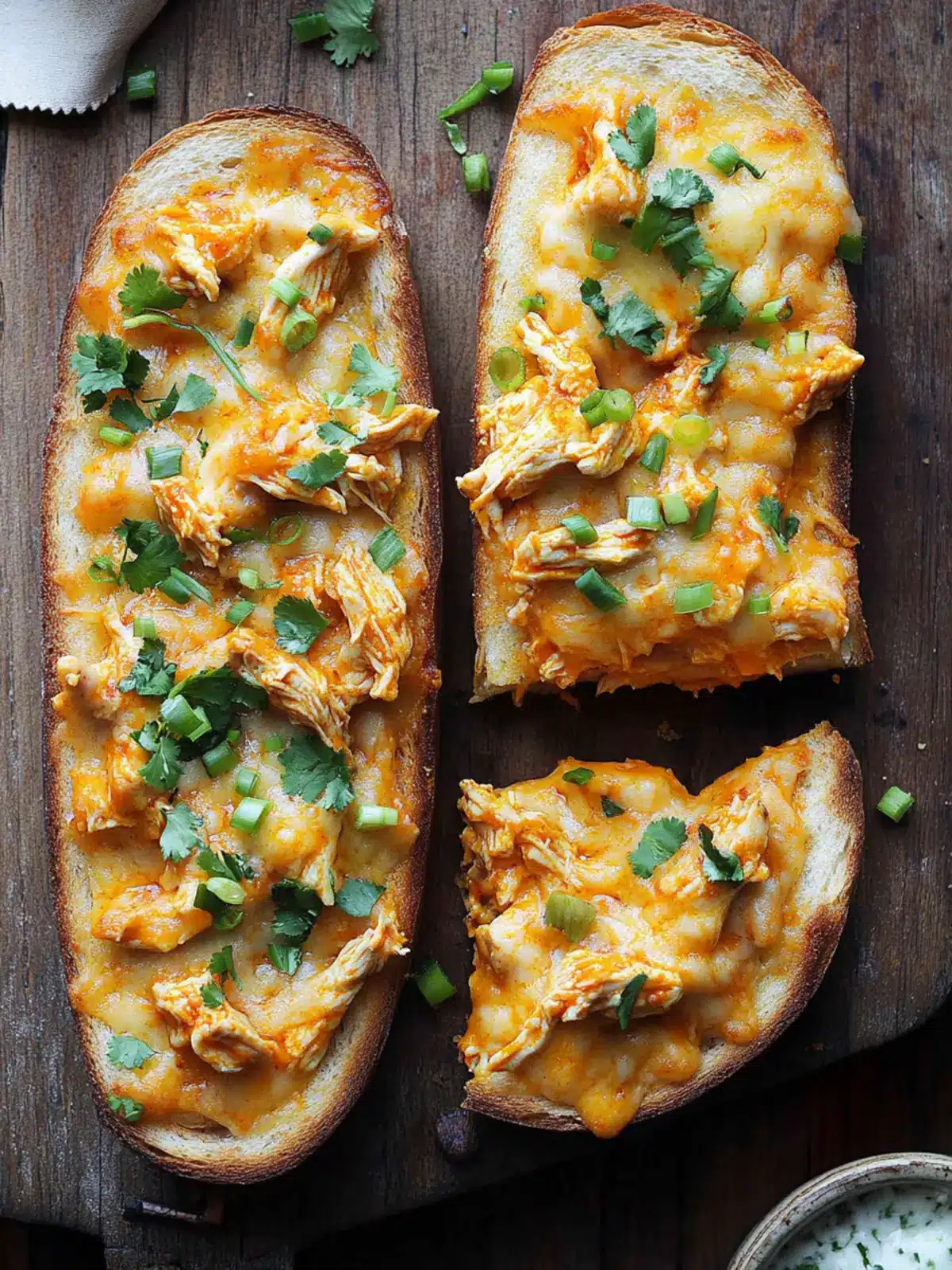 Ultimate Super Easy 30 Minute Buffalo Chicken French Bread Pizza