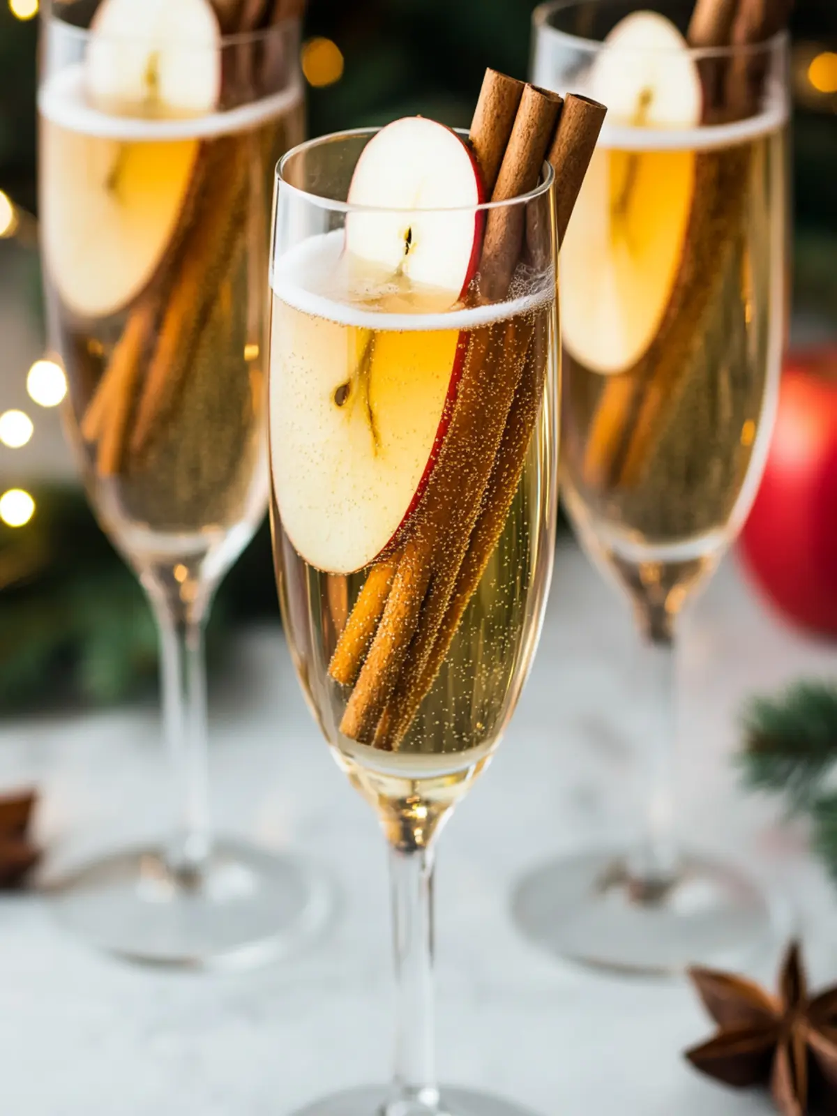 Irresistible Apple Cider Champagne Cocktail for Cozy Gatherings