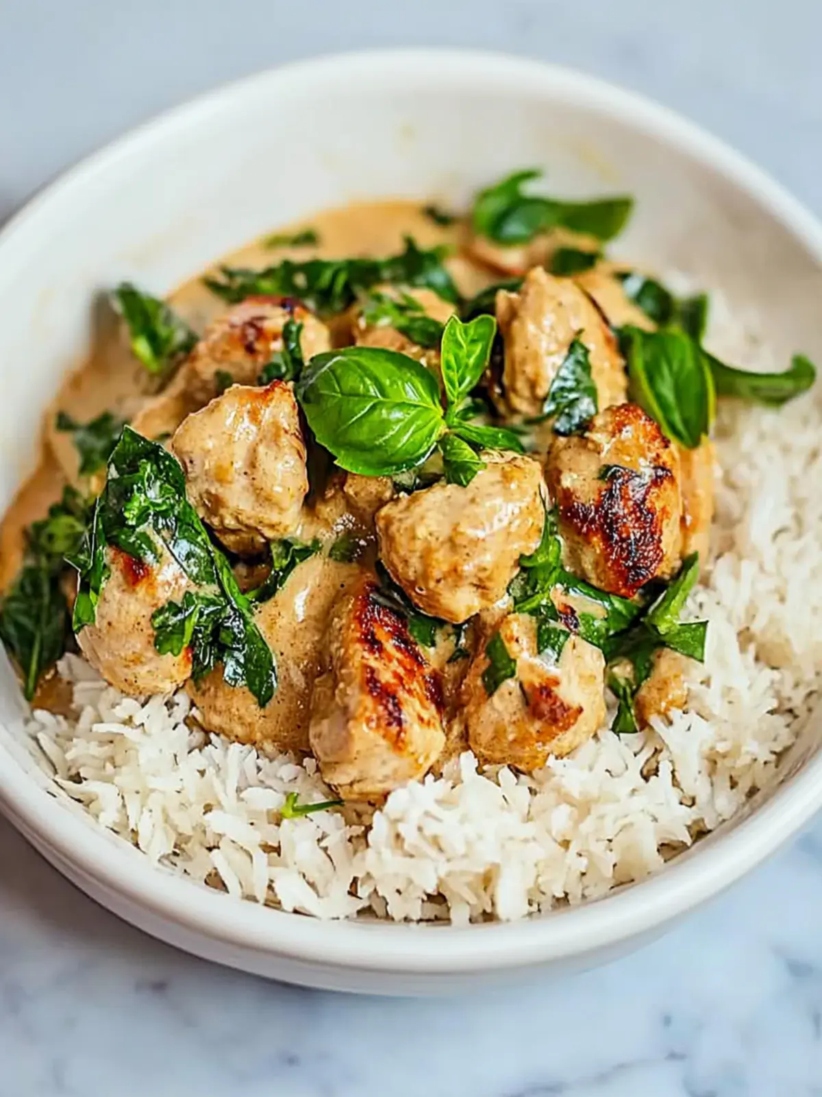 Delicious Basil Chicken in Coconut Curry Sauce: Ultimate Comfort