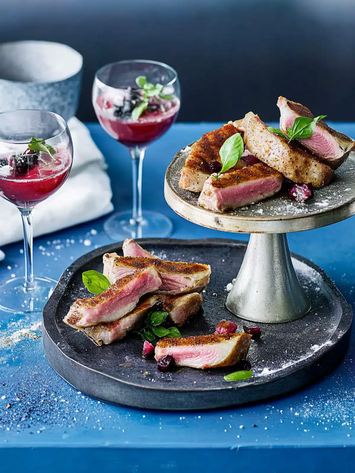 Irresistible Duck with Spiced Rhubarb and Clove Jam Recipe