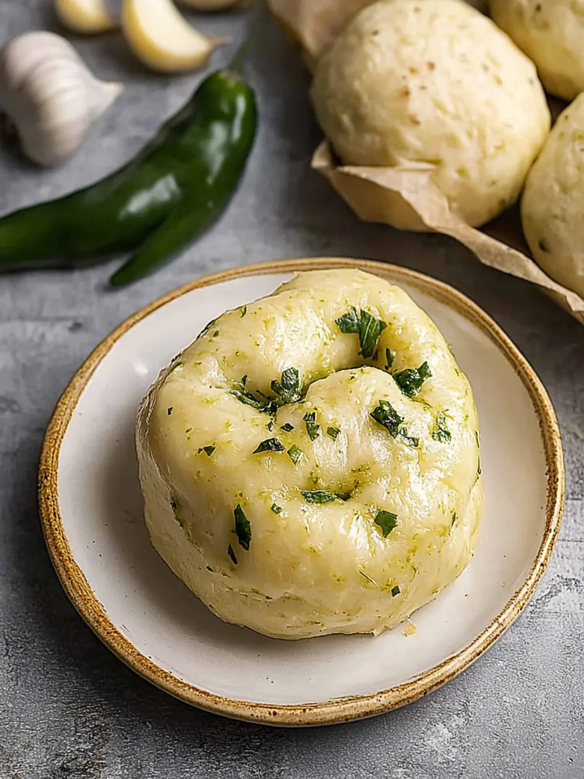 Vegan Green Chile Garlic Rolls for Irresistible Flavor Bliss