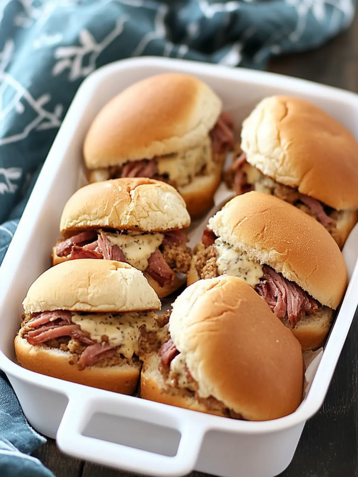 Baked Hot Pastrami Sliders: Ultimate Comfort Snack