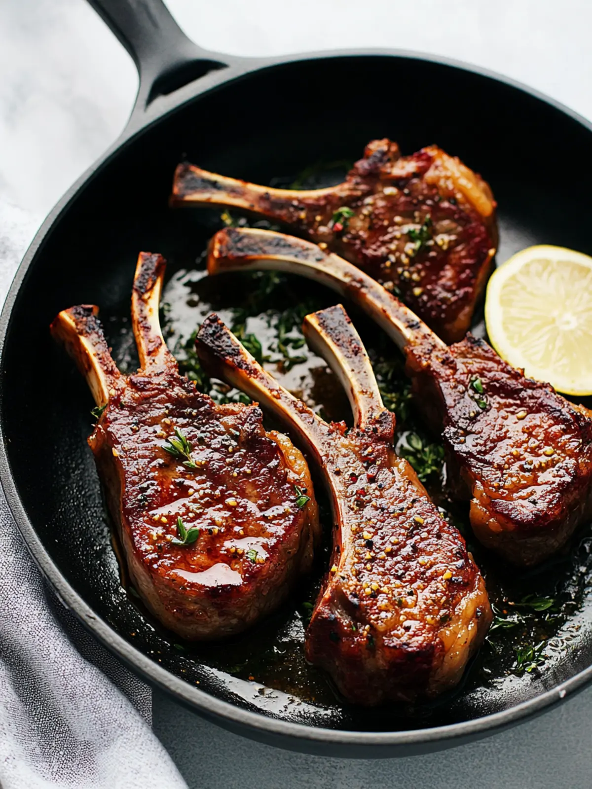 Irresistible Garlic Butter Lamb Chops for a Delicious Dinner