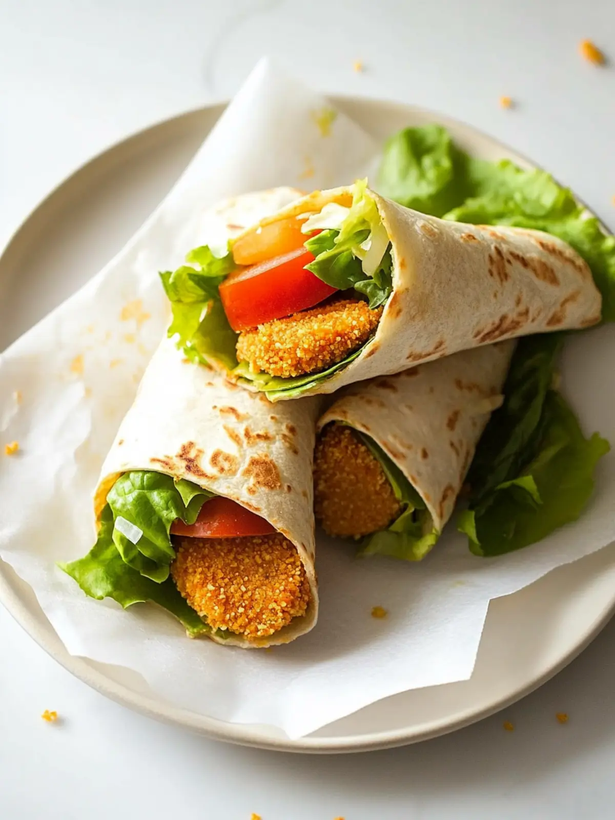 Irresistible Vegan Snack Wraps with Herby Ranch Magic