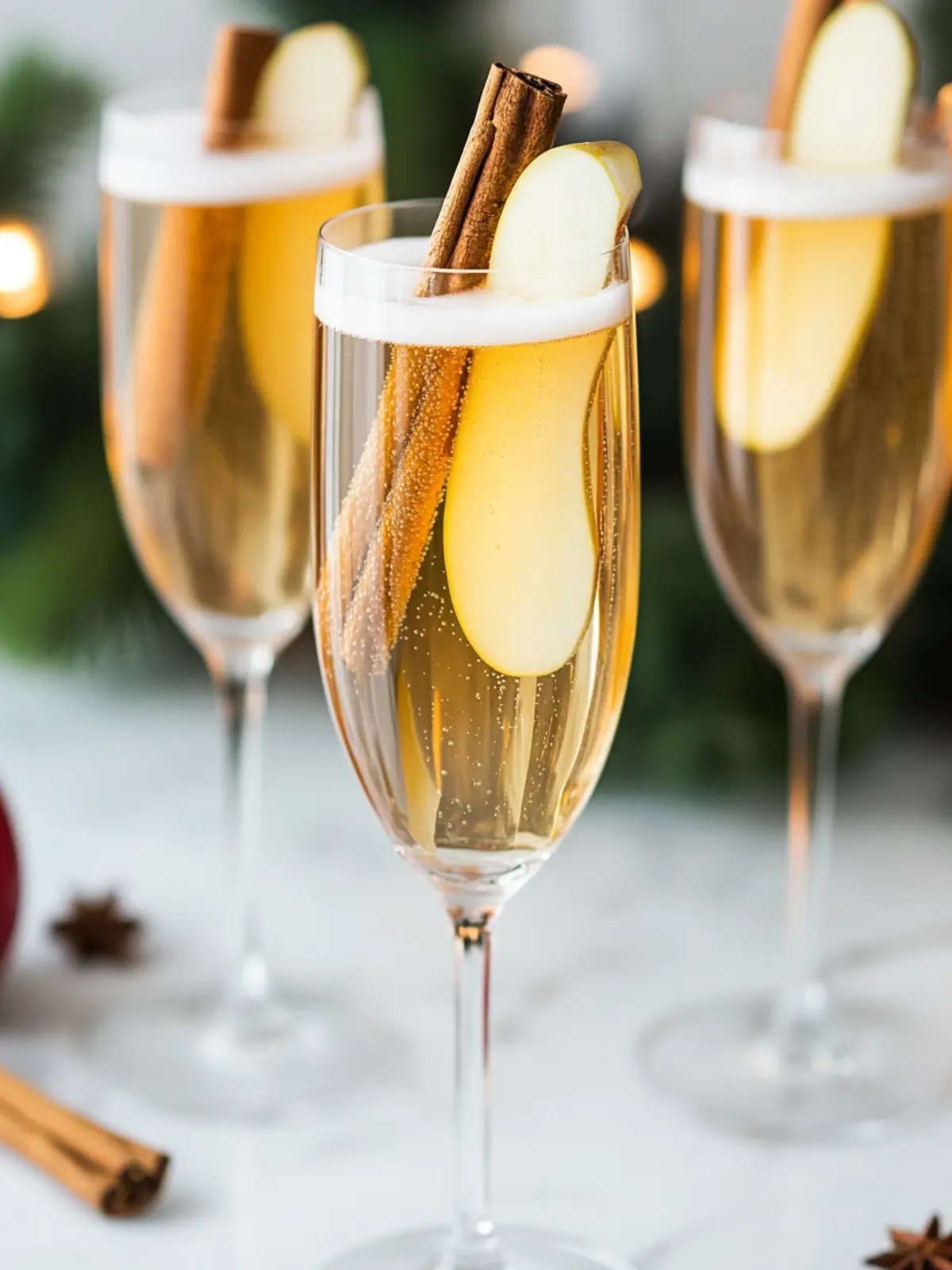 Irresistible Apple Cider Champagne Cocktail for Cozy Gatherings