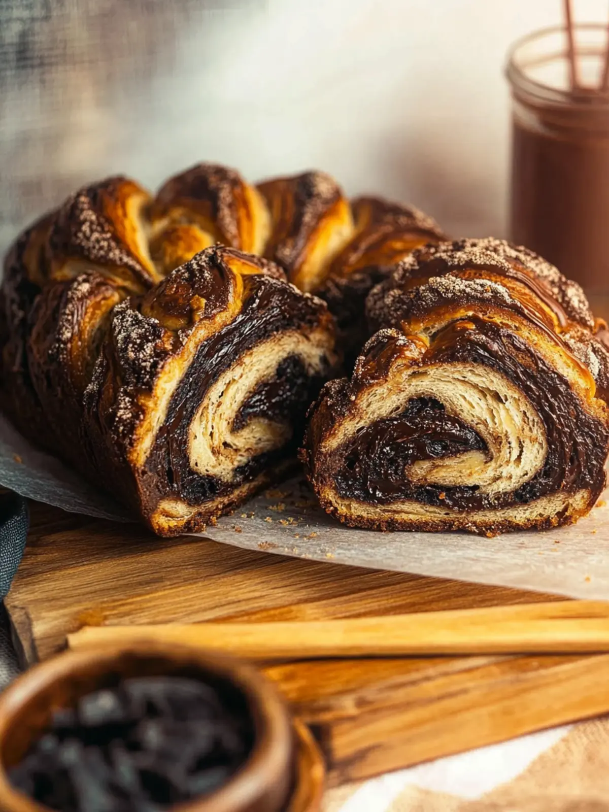 Decadent Chocolate Challah Bread for Sweet Mornings