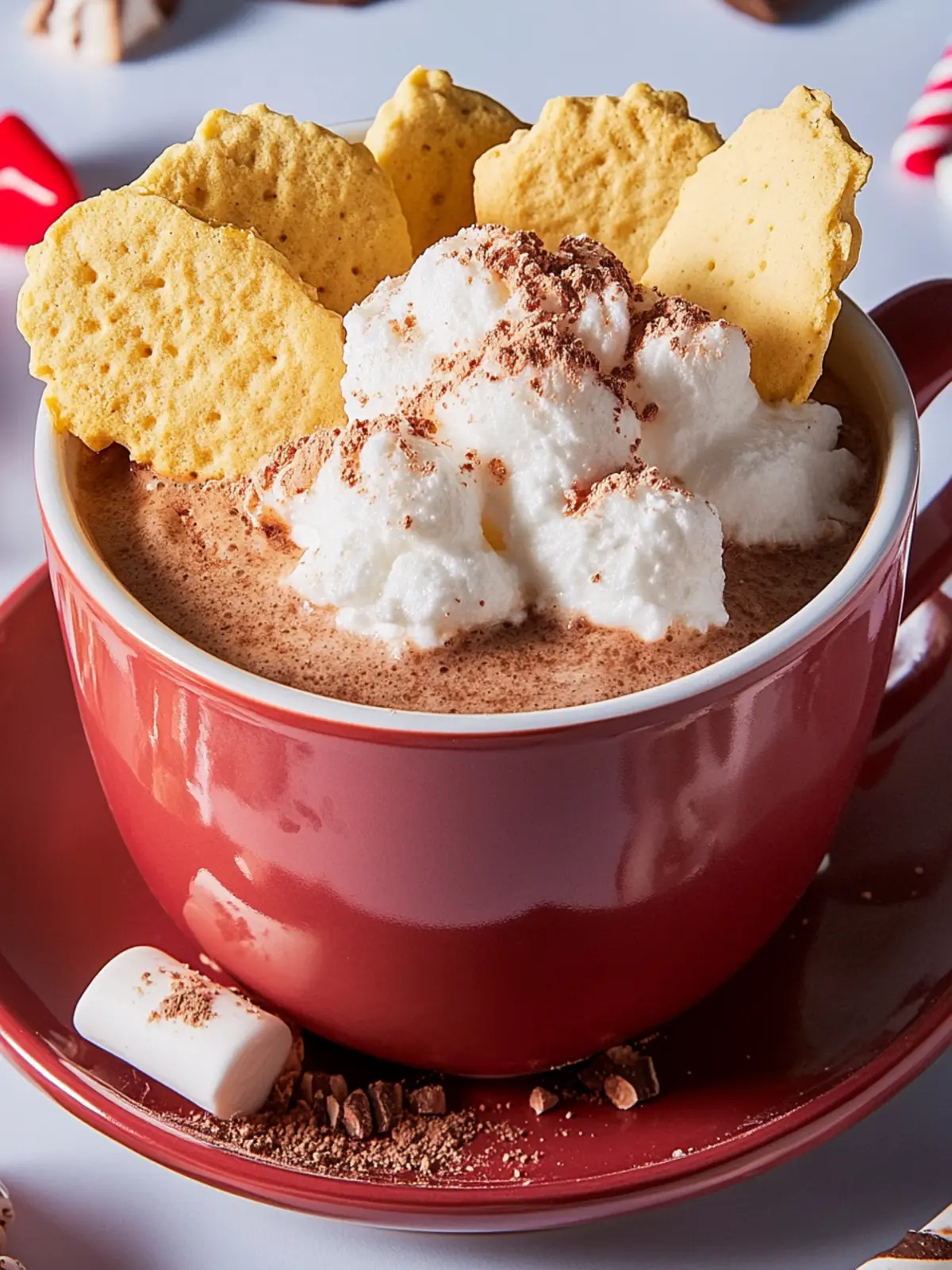 Irresistible Hot Cocoa Fluff Dip for Cozy Nights