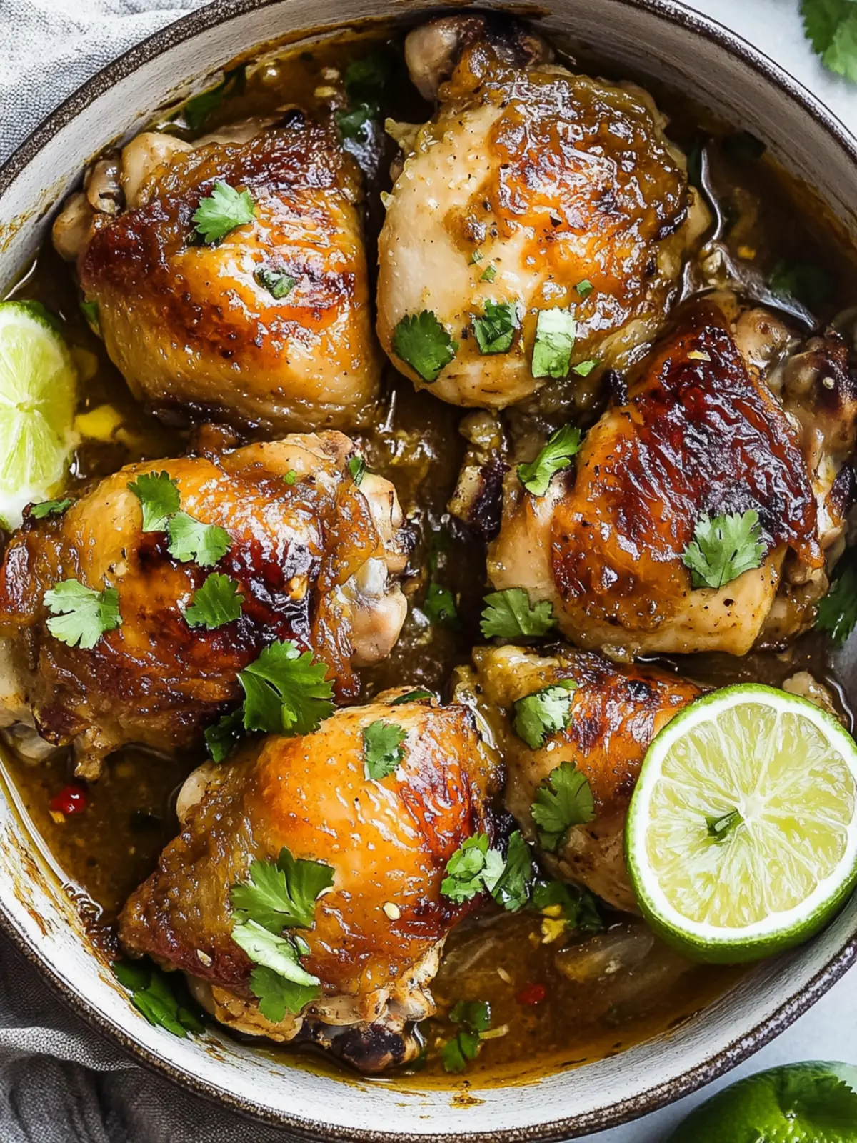 Irresistible Tamarind Coconut Chicken Thighs That Delight