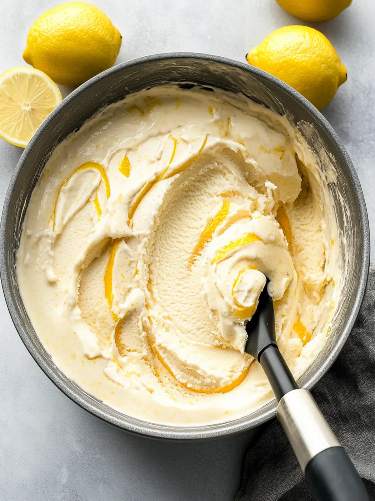 Irresistible Brown Butter Lemon Ice Cream That's Pure Bliss