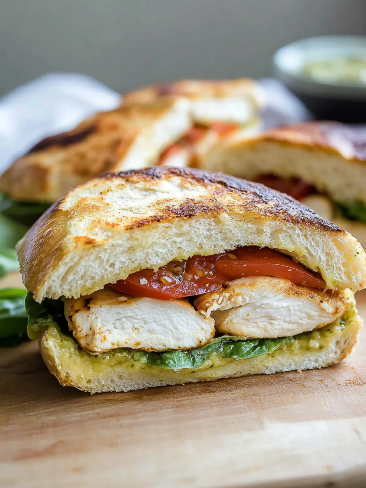 Ultimate Caprese Chicken Pressed Sandwich That’s Deliciously Easy