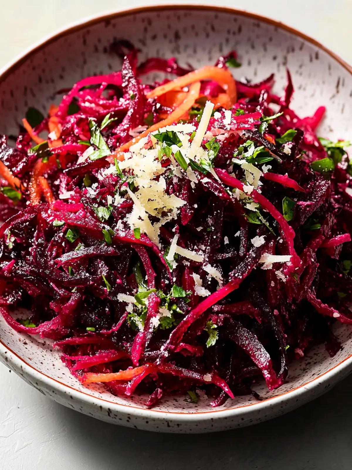 Delicious Grated Beet Salad with Irresistible Honey Dijon Dressing