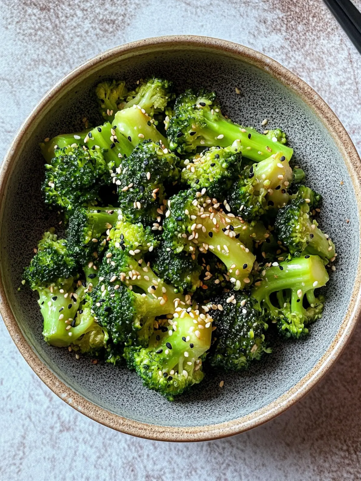 Ultimate Sesame Dressed Steamed Broccoli - Delicious & Easy