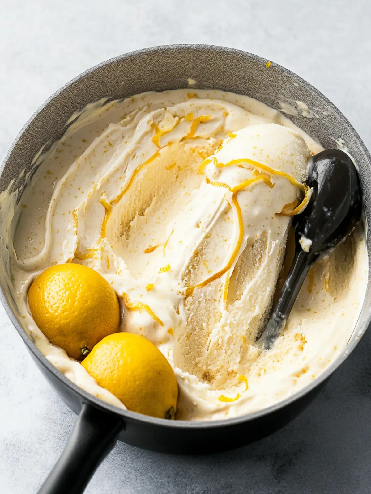 Irresistible Brown Butter Lemon Ice Cream That's Pure Bliss