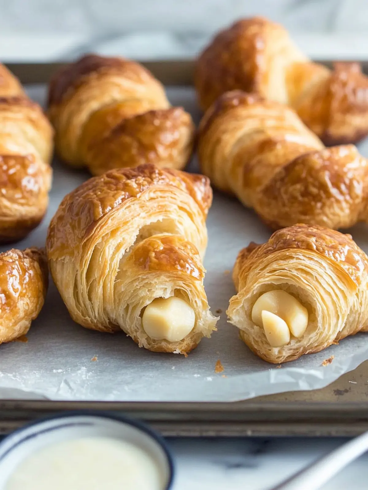 Twice Baked Macadamia Coconut Croissants: Irresistible Delight