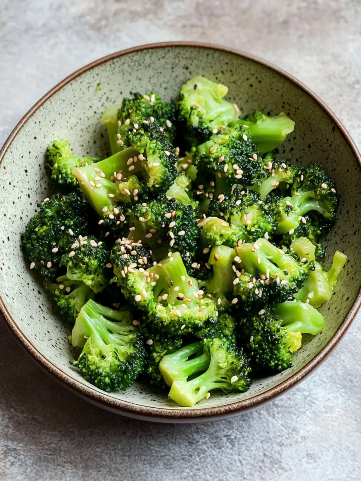 Ultimate Sesame Dressed Steamed Broccoli - Delicious & Easy