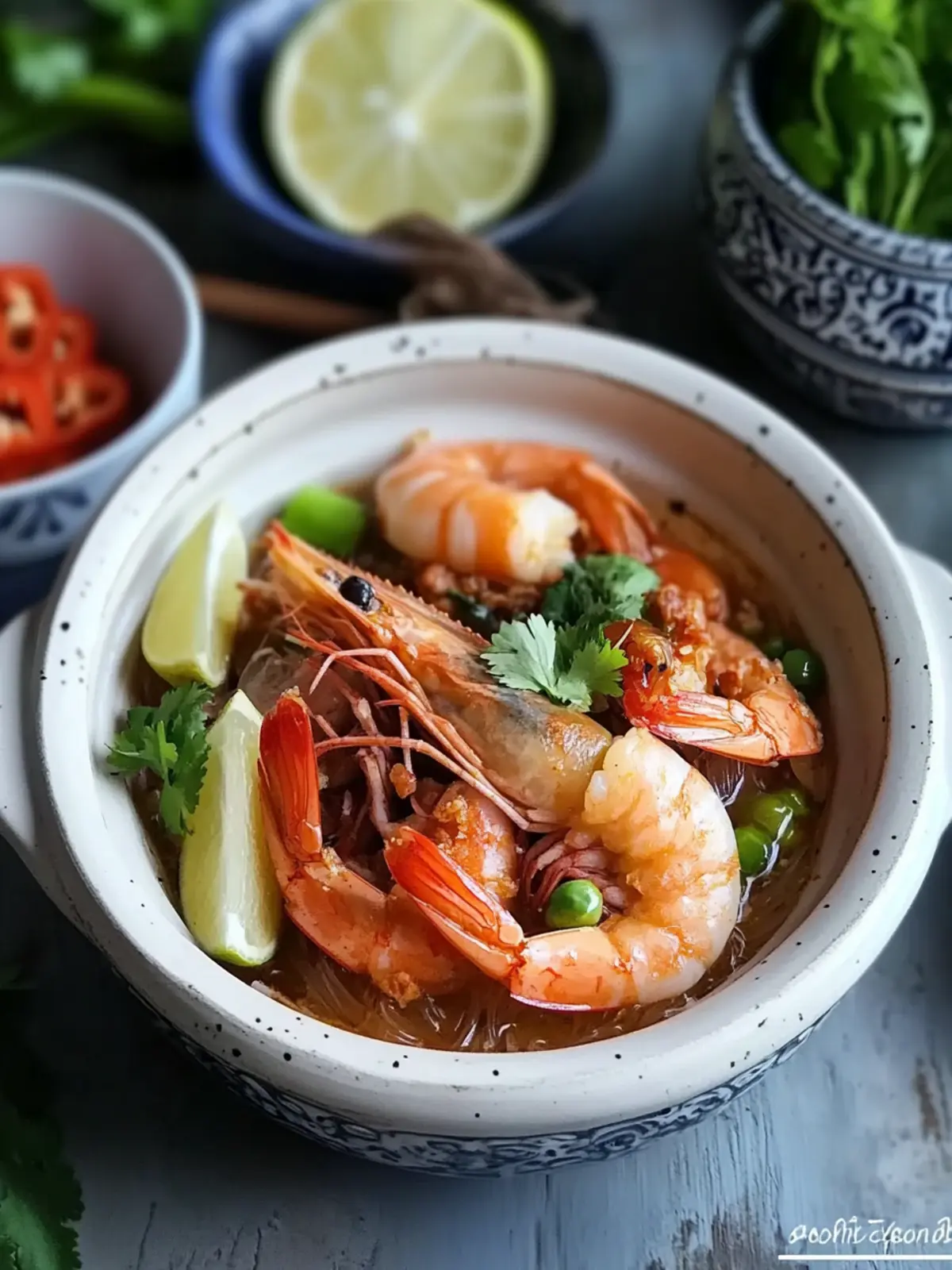 Thai Style Prawn with Glass Noodle: An Irresistible Stir-Fry