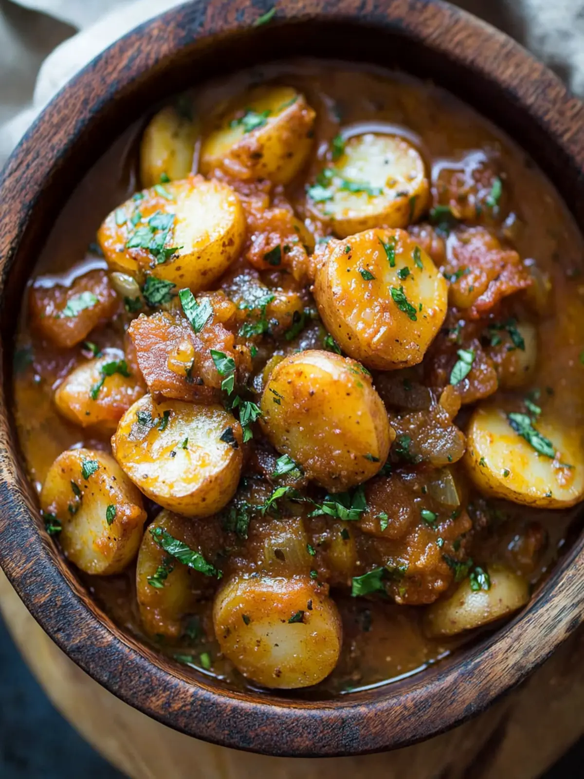 Delicious Saucy Hungarian Red Potato Goulash for Cozy Nights