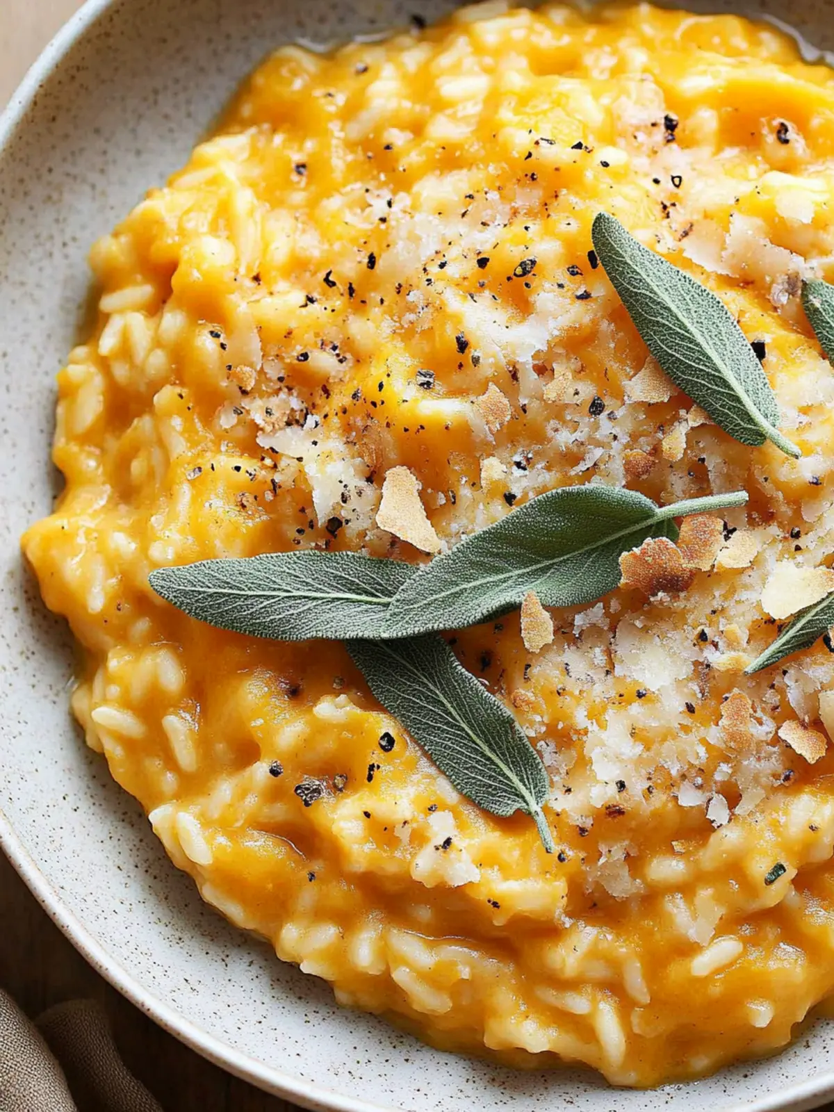 Irresistible Honeynut Squash Risotto with Fontina and Sage