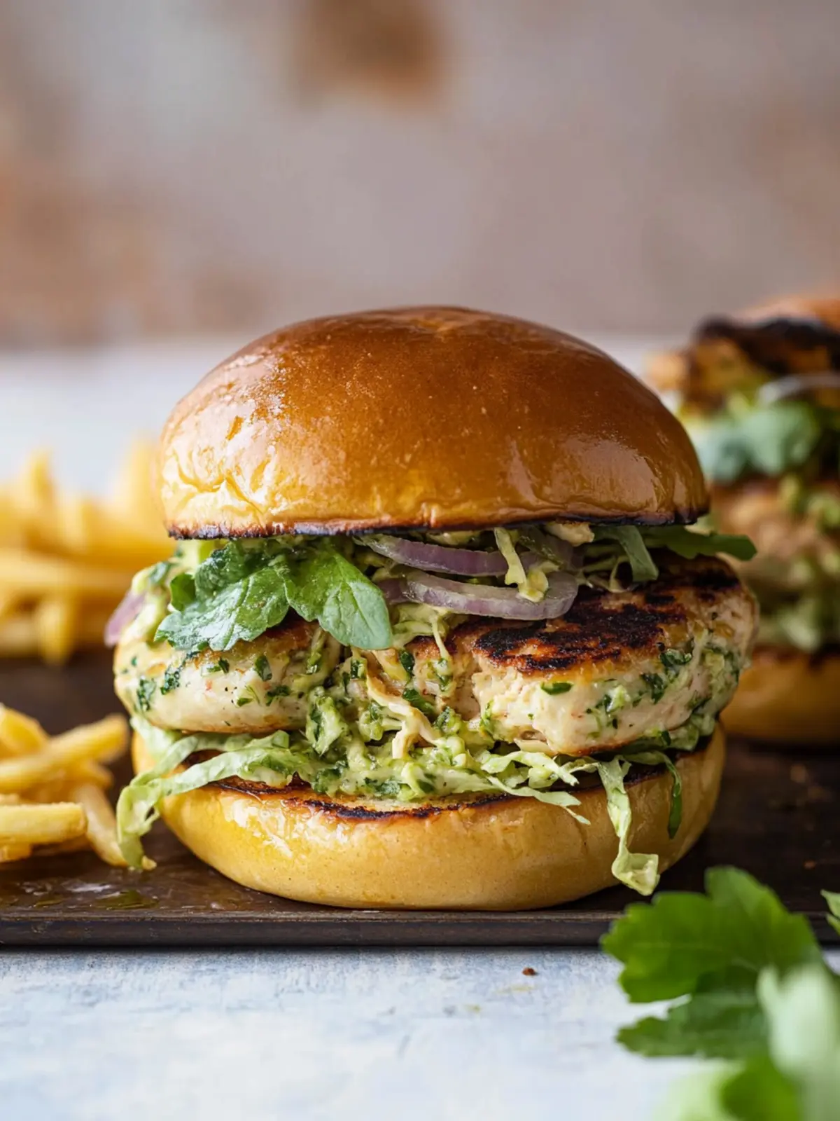 Delicious Green Goddess Turkey Burgers for Your Next BBQ