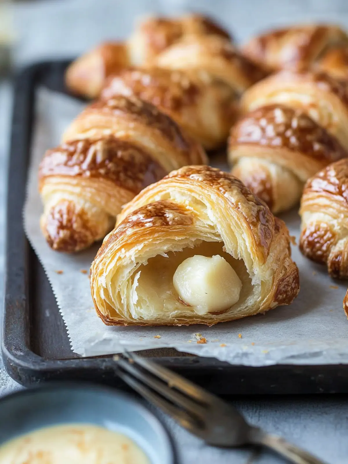 Twice Baked Macadamia Coconut Croissants: Irresistible Delight