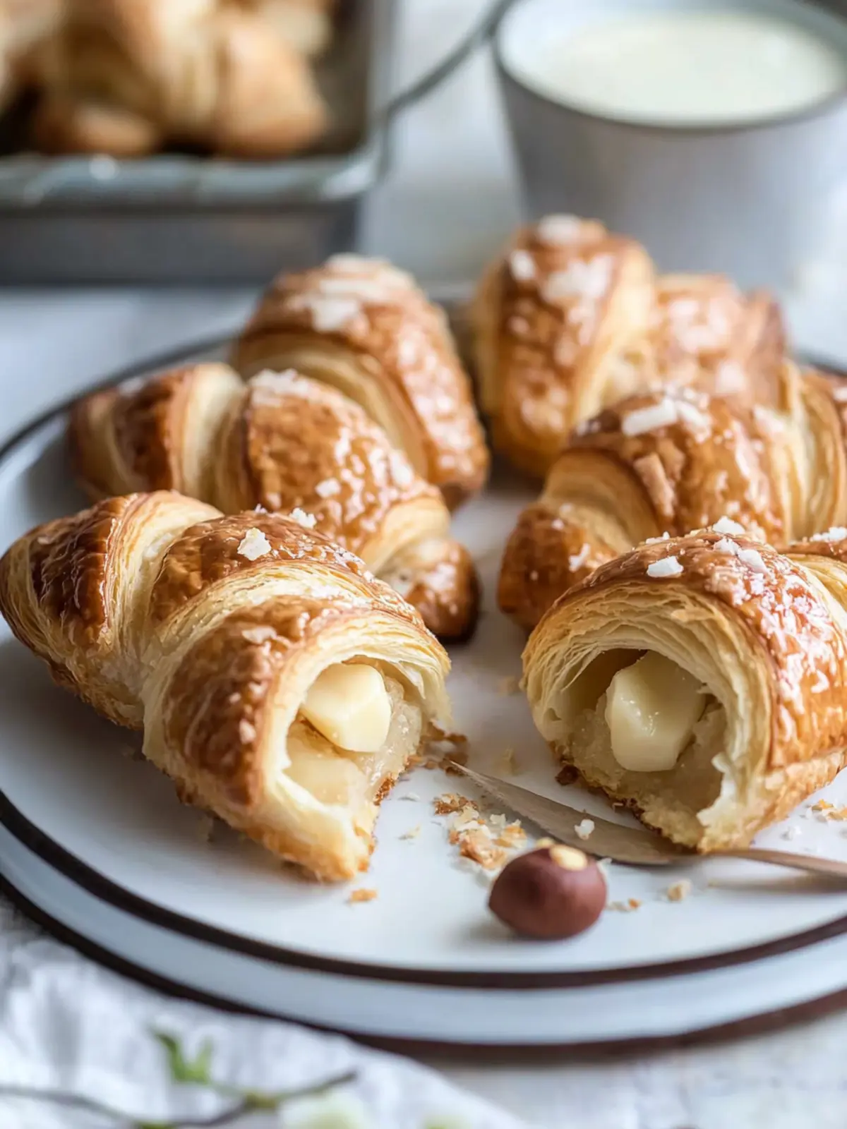Twice Baked Macadamia Coconut Croissants: Irresistible Delight