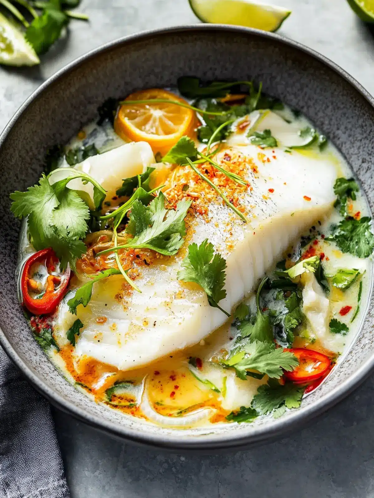 Ultimate Thai-Inspired Coconut Poached Fish: A Delicious Escape