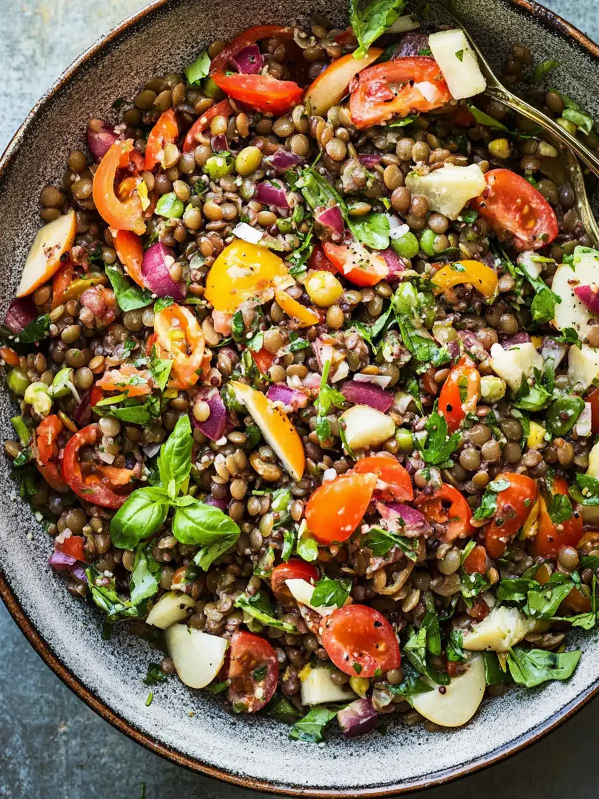 Irresistible French Lentil Salad: A Delicious Comfort Dish