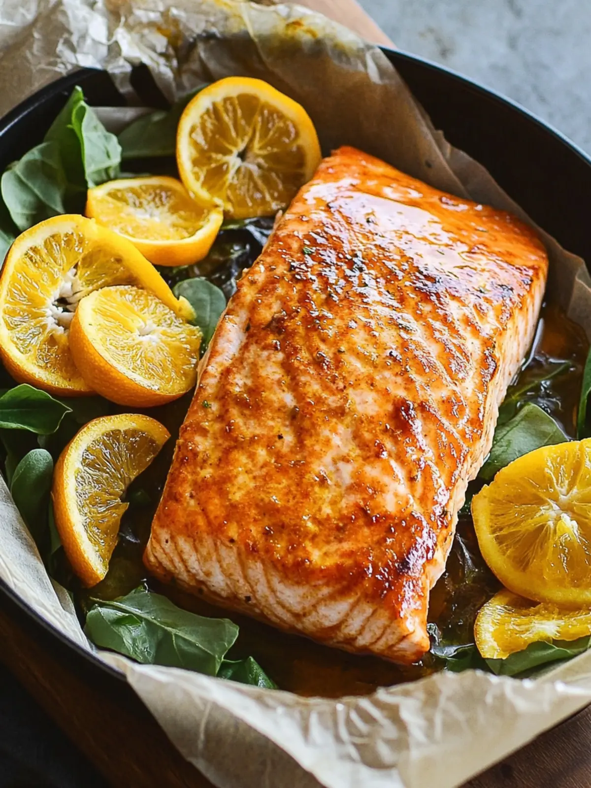4 Ingredient Orange Salmon