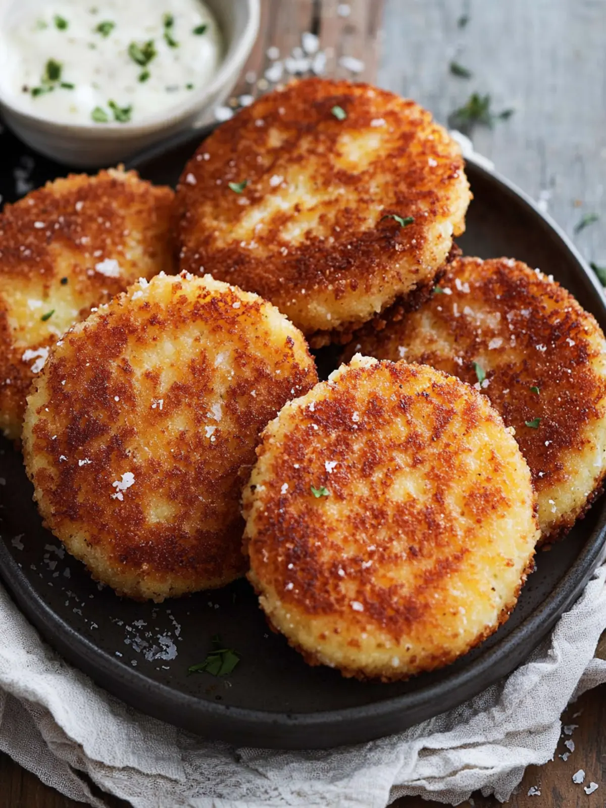 Irresistible Cheesy Fried Grit Cakes: A Comfort Food Delight