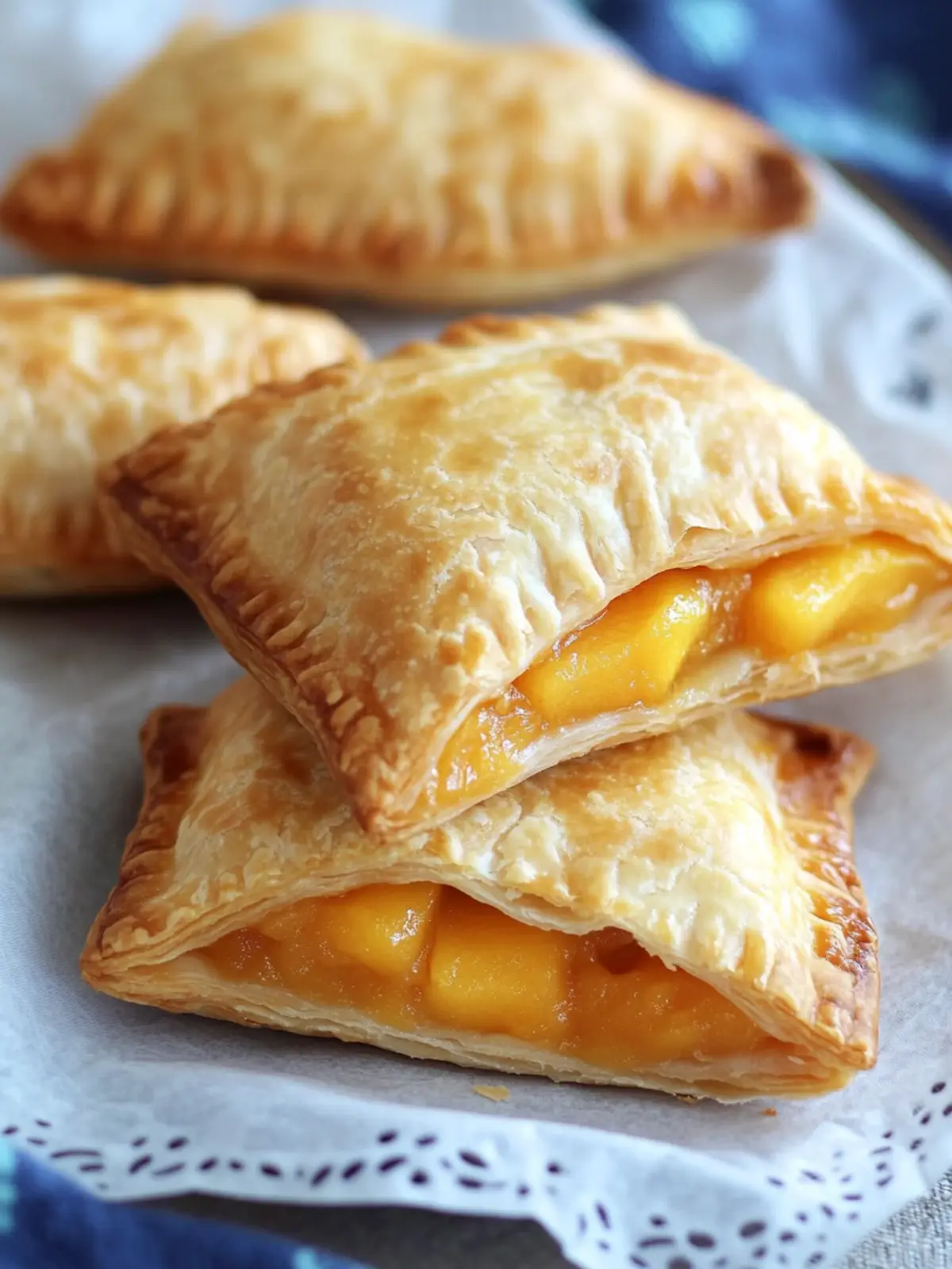 Irresistible Peach Mango Pocket Pies: A Delicious Dessert