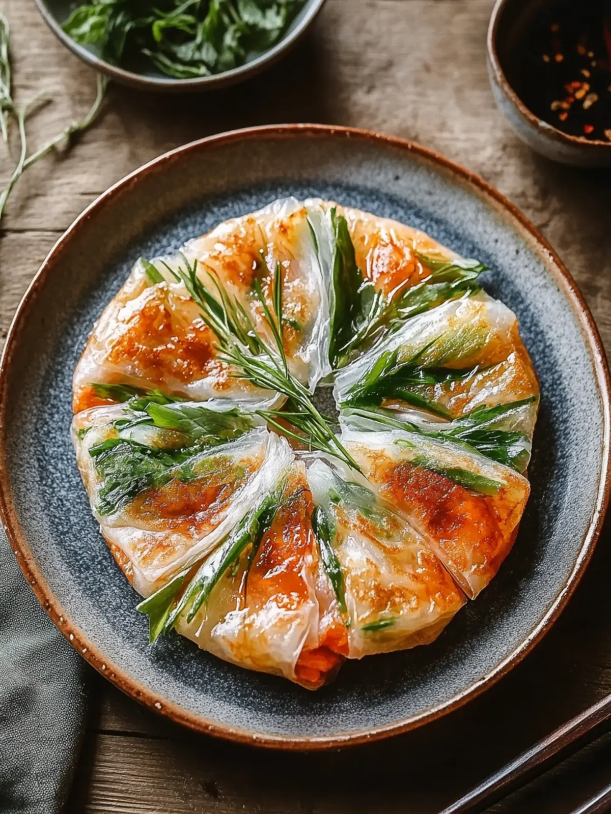 Ultimate Crispy Rice Paper Pancake: Delicious Asian Delight