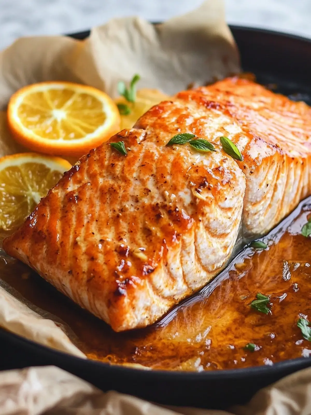 4 Ingredient Orange Salmon