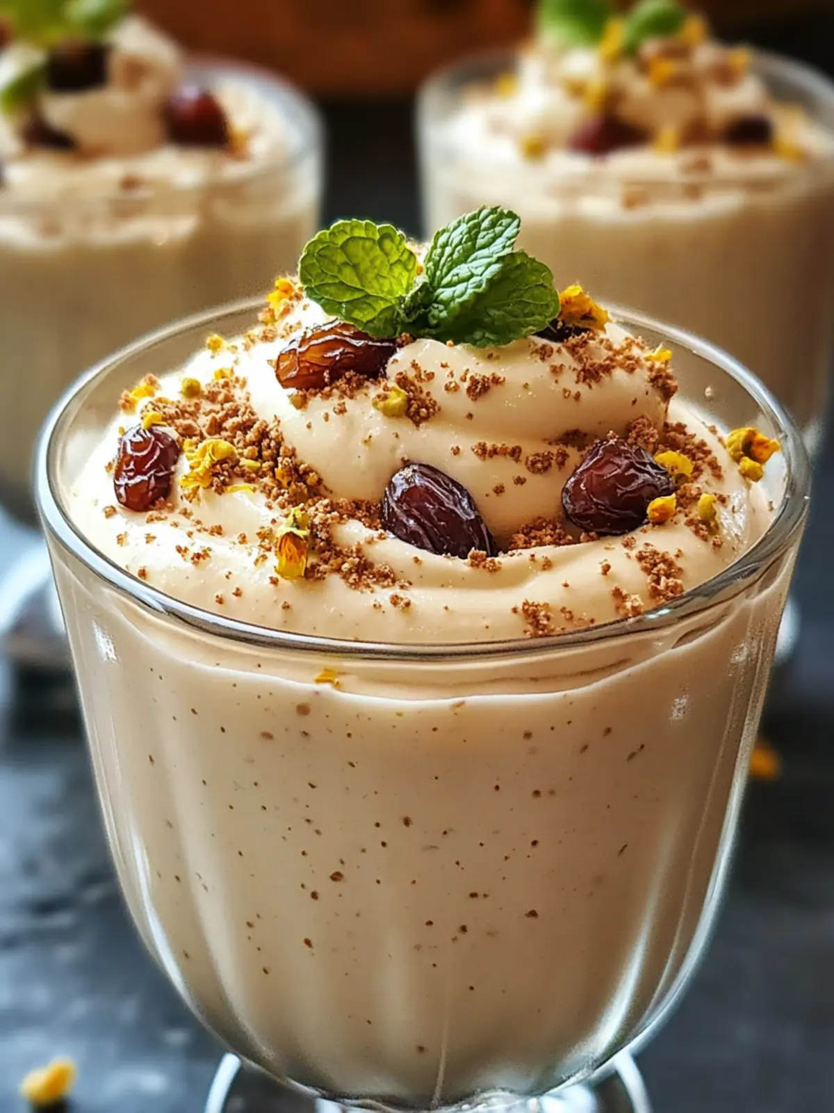 Decadent Easy Lebanese Date Blossom Mousse Dessert Delight
