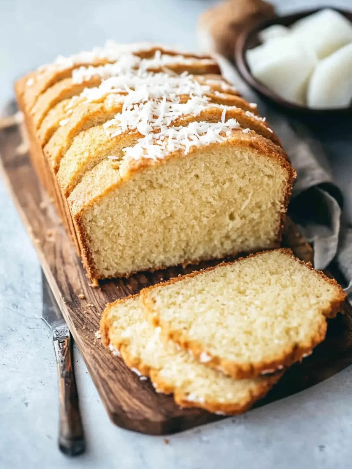 Irresistibly Fluffy Keto Coconut Bread: A Nut-Free Delight