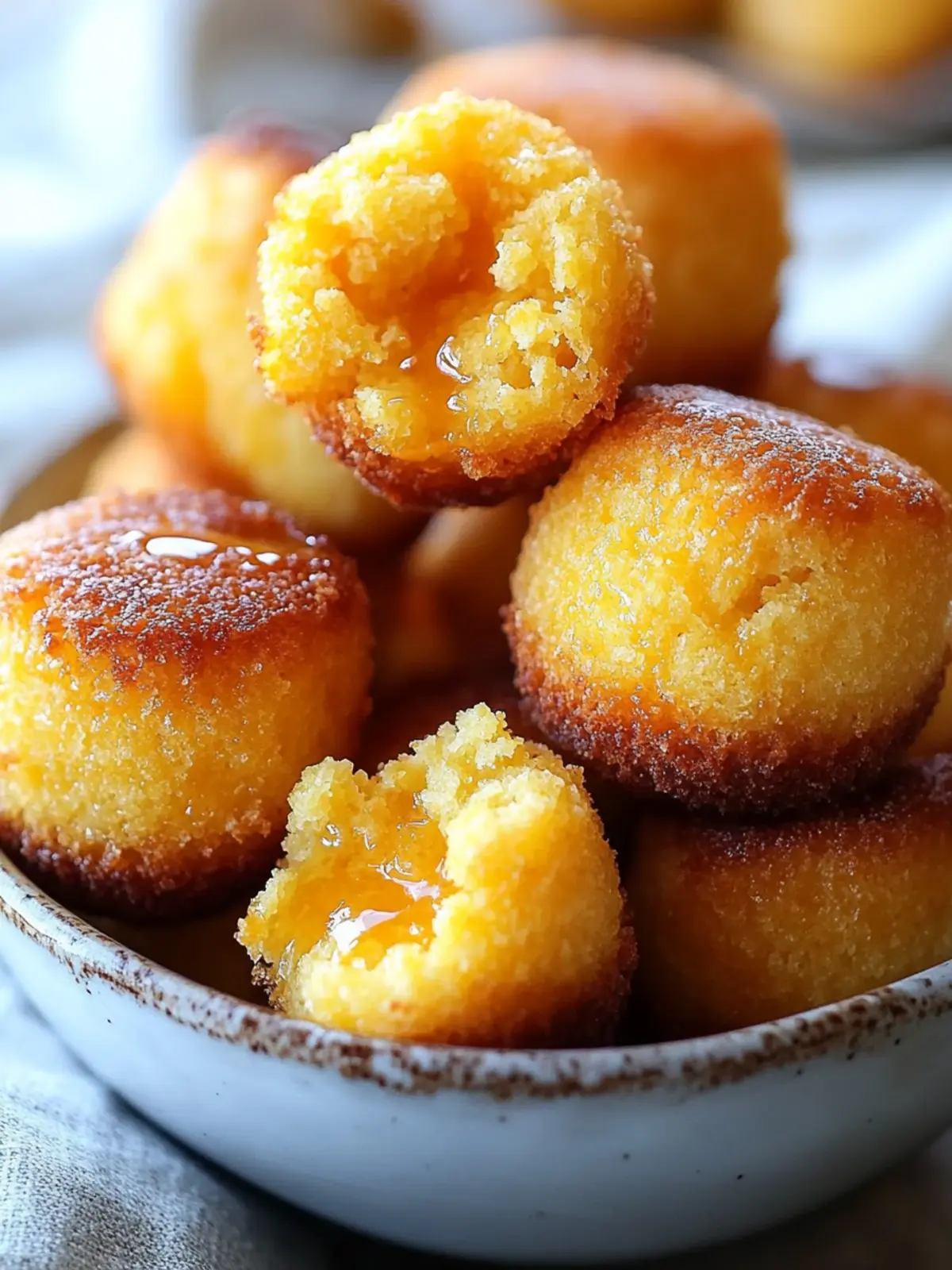 Ultimate Southern-Style Honey Butter Cornbread Poppers